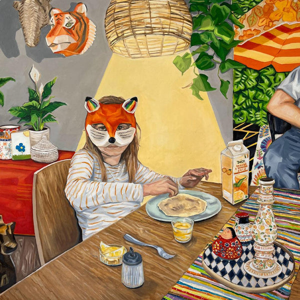 The Tiger Behind the Fox, A Modern Fable Art Print by Season Dailey ...